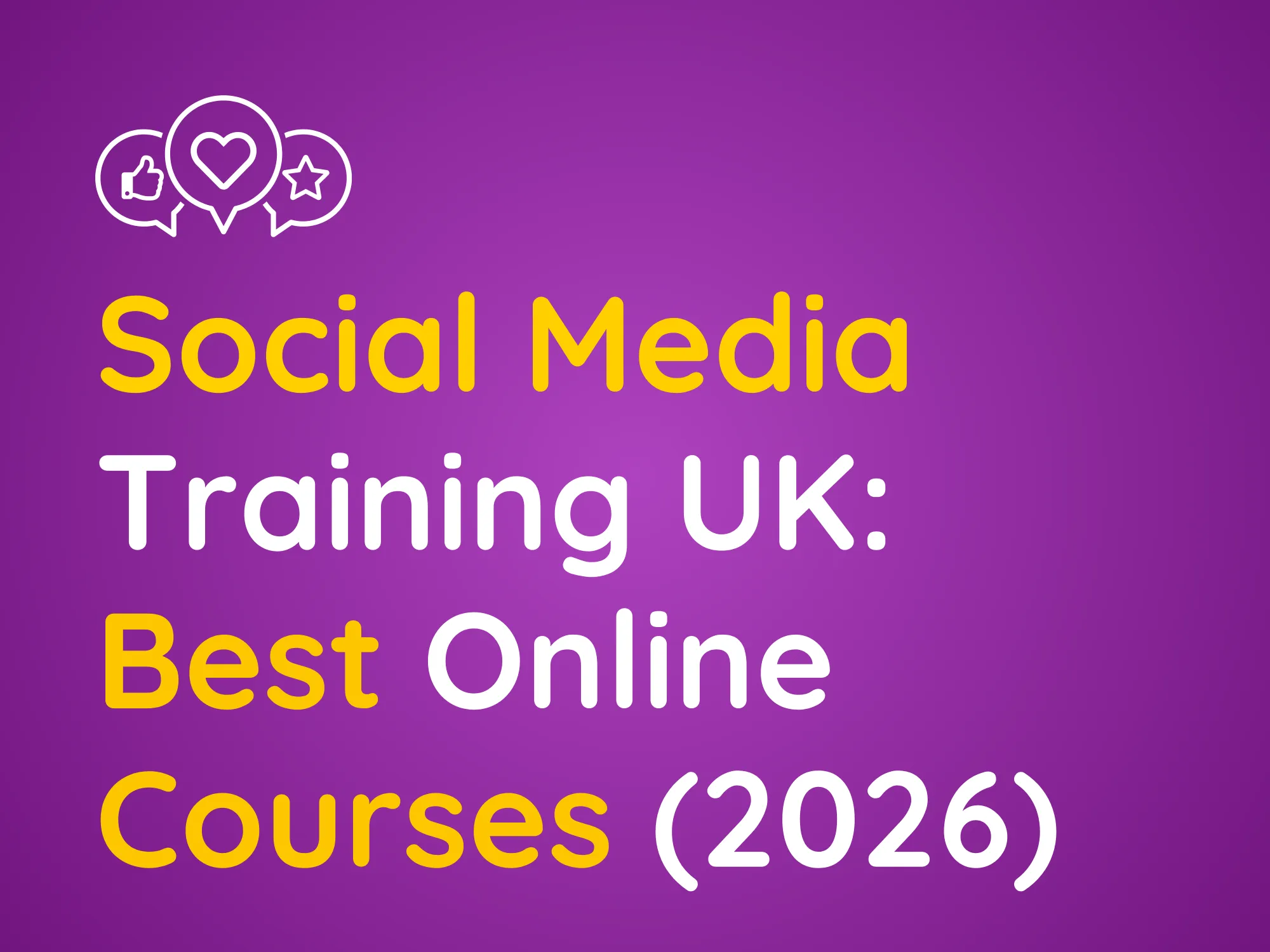 Social Media Training UK: Best Online Courses (2026) - Youbee Media
